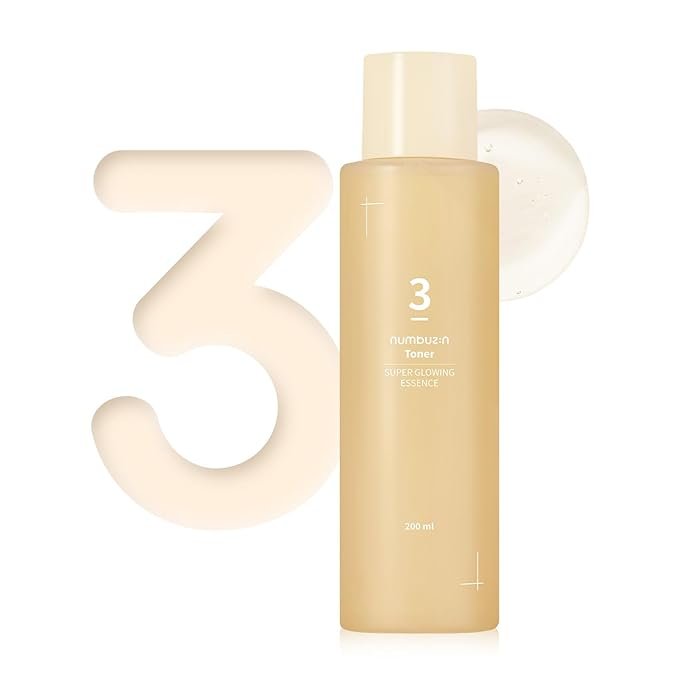 Numbuzin – No.3 Super Glowing Essence Toner 200ml for pores